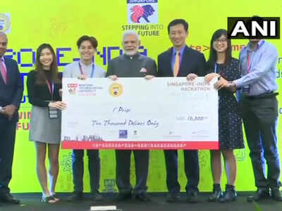 LIVE: Narendra Modi in Singapore: PM Modi's keynote address at ...