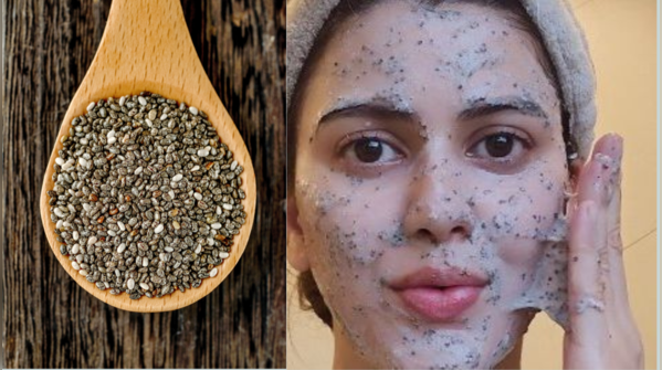 Chia seeds rice water mask that works perfectly on blackheads