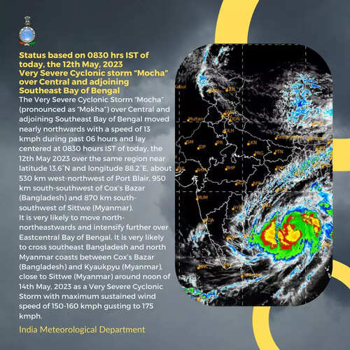 Cyclone Mocha News Live Updates: Tourists prevented from going to ...