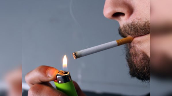 What happens when you smoke cigarette in the morning