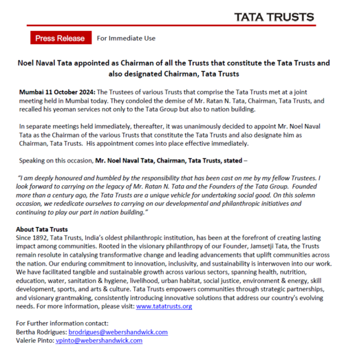 Ratan Tata Passes Away News Live: Ratan Tata's last rites performed ...