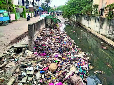 Clogged drain causes pain after every spell of rain