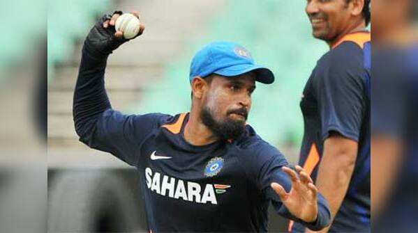 Indian team's practice session