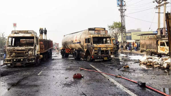 Jaipur gas tanker horror: A series of explosions, followed by screams ...
