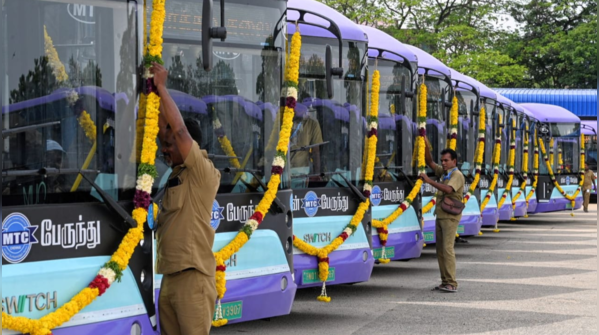 Green transport boost in Tamil Nadu: CM Stalin flags off 120 electric ...
