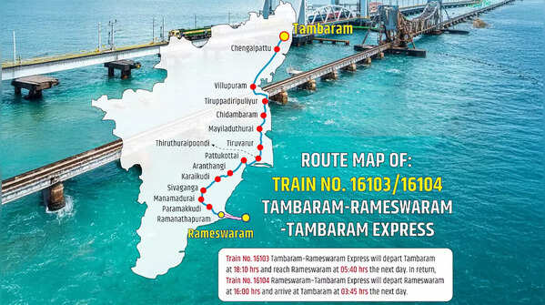 New Pamban Bridge, India’s First Vertical Lift Sea Bridge Of Indian Railways, Inaugurated By PM ...