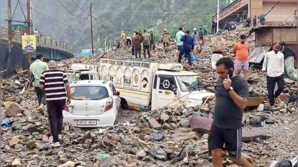 Cloudburst, landslides cripple Jammu and Kashmir's Ramban; highway blocked, homes damaged — see pics