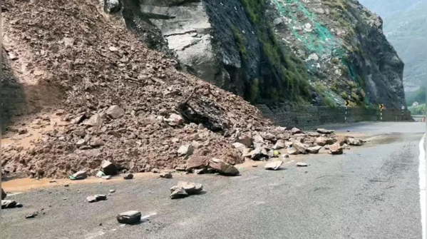Cloudburst, landslides cripple Jammu and Kashmir's Ramban; highway blocked, homes damaged — see pics