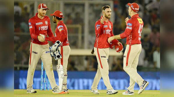 In pics: KXIP vs KKR match highlights