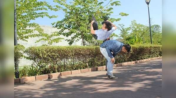 Jason Tham performs his own stunts