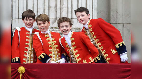 Prince George, Princess Charlotte, Prince Louis stole the show at King ...