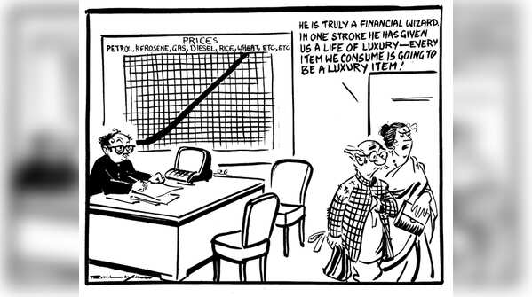 Best of RK Laxman's cartoons