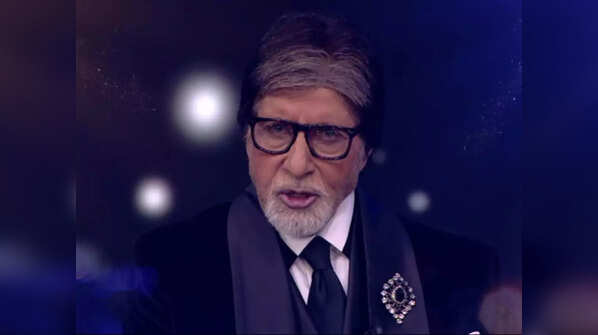 Amitabh Bachchan's chic fashion shines in the new season of KBC