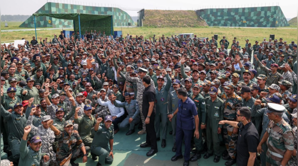 PM Modi visits Adampur air base, salutes courage of air warriors post ...