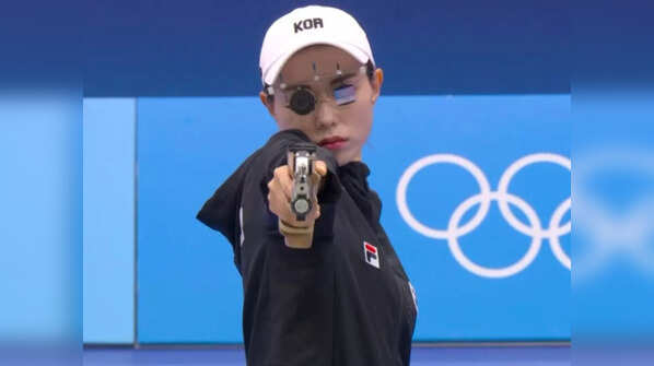 Kim Yeji: South Korean shooter Kim Yeji is the style icon of Paris 2024 ...
