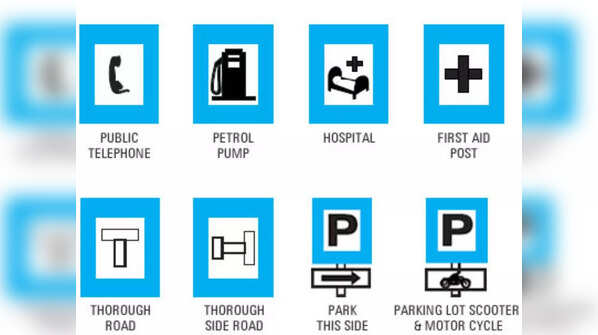 How do the road signs and lane systems work in India?