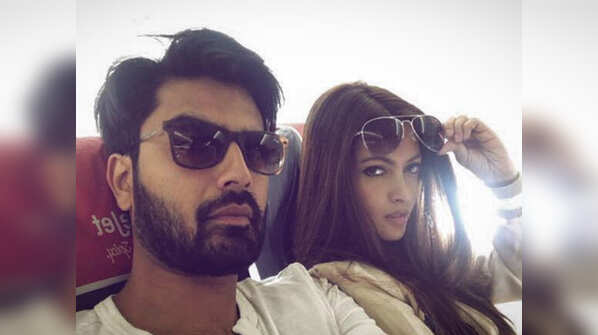 Riya Sen and Shivam Tewari's candid pictures