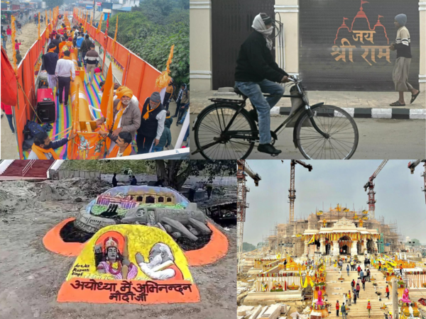 Ayodhya Ram Mandir Inauguration | Ram Temple Inauguration - Times Of India