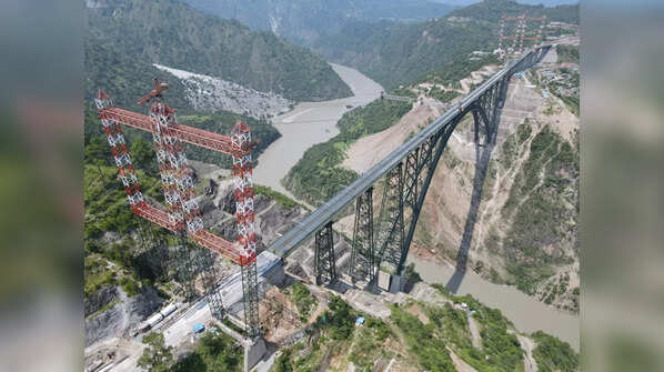 Indian Railways’ USBRL project in J&K with Chenab bridge, Anji Khad bridge to open soon - these ...