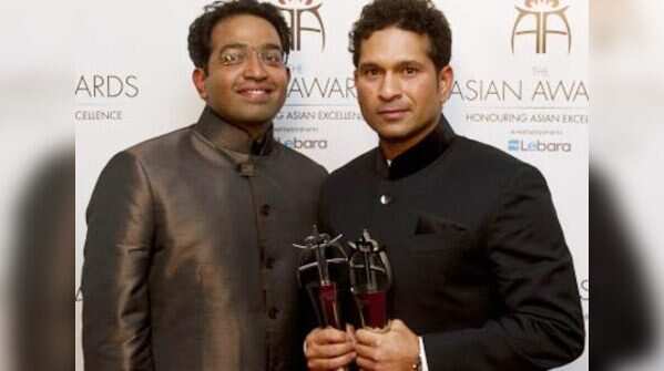 Tendulkar shines at the Asian Awards