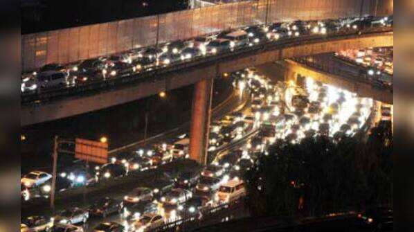 China traffic jam is back