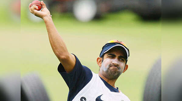 Indian team's practice session