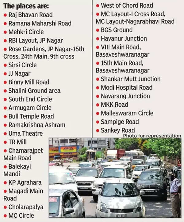 Modi roadshow in Bangalore: Avoid these 34 roads today | Bengaluru News ...