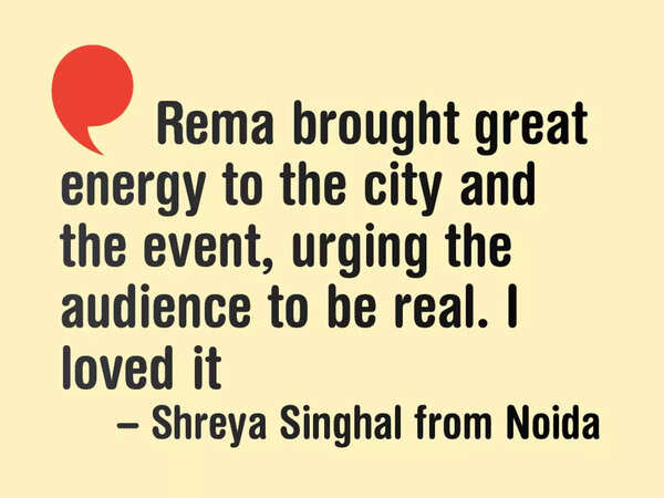 Delhiites, calm down! Rema is finally in town | Events Movie News ...