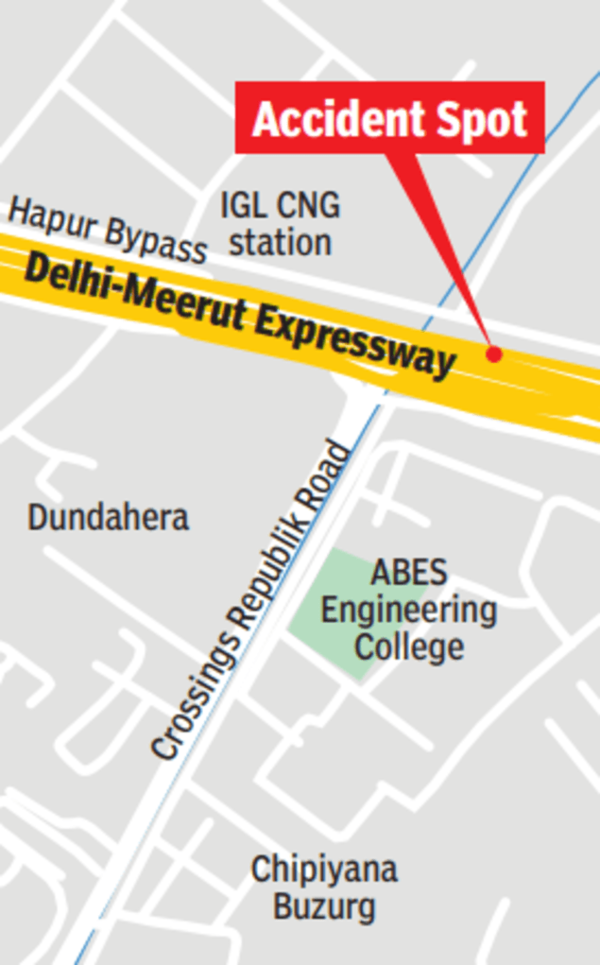 Dme: Two Teens Crossing Dme On Foot Hit By Suv, Die In Hosp | Ghaziabad News - Times of India