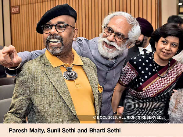 Delhi bigwigs catch up over desh pe charcha | Events Movie News - Times ...