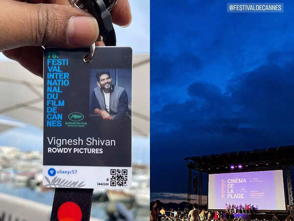 Vignesh Shivan attends the Cannes Film Festival; the actor shares ...