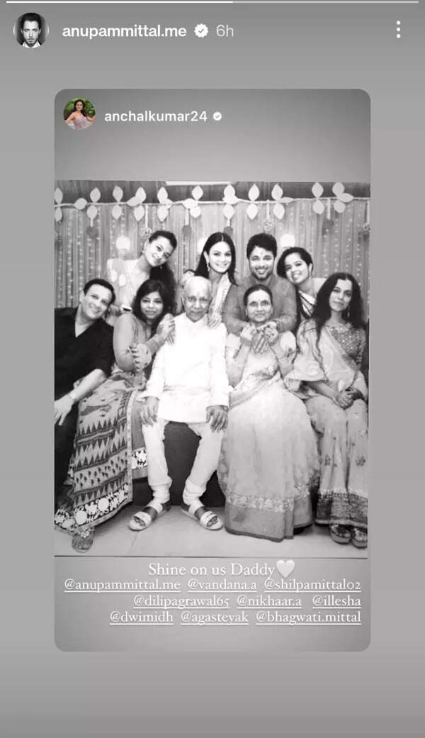 Shark Tank India's Anupam Mittal mourns the demise of his father ...