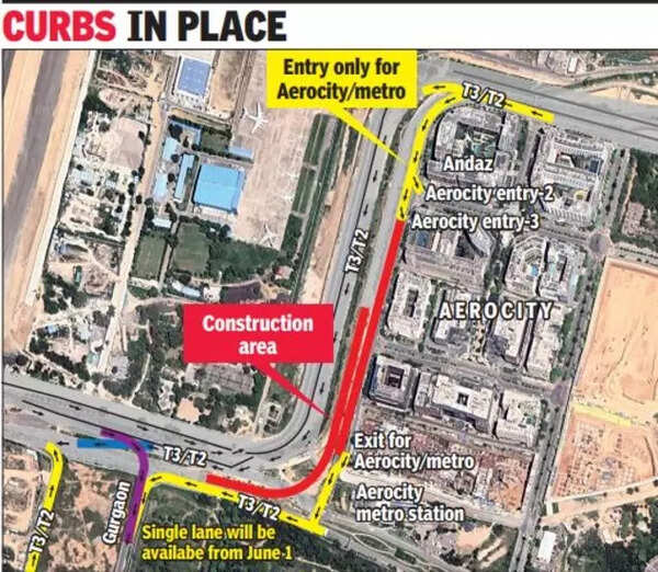 Heading towards Aerocity? Check for traffic diversions | Delhi News ...
