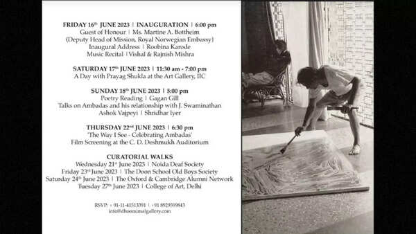 ‘Celebrating Ambadas’: Tribute to one of the great masters of Indian ...