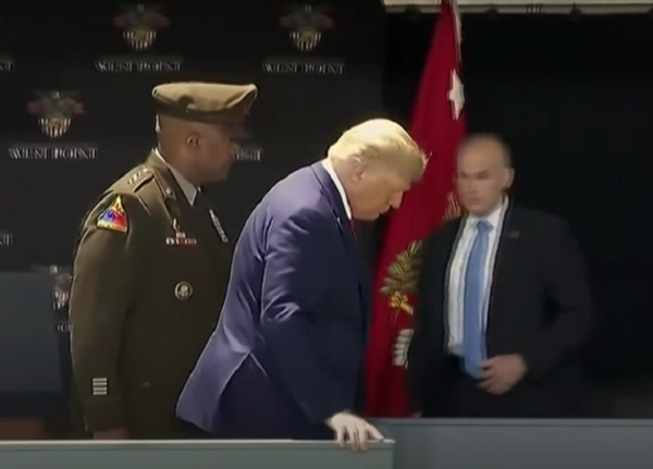 Joe Biden trips and falls on stage during Air Force graduation ceremony - Times of India