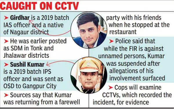 Ias Vs Ips: Ajmer News: IAS, IPS officers suspended over brawl with restaurant staff in Ajmer ...