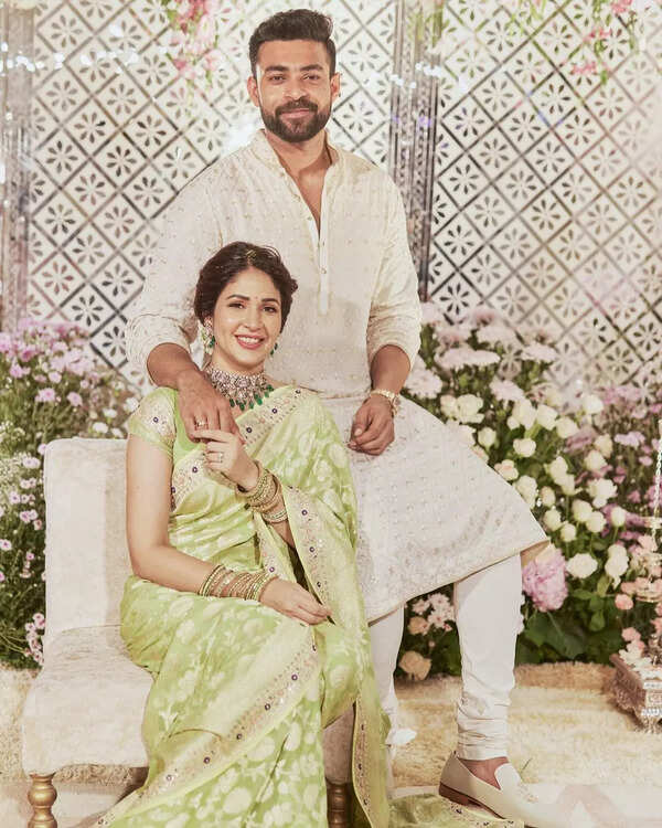 Lavanya Tripathi shares candid photo from engagement ceremony; Varun ...