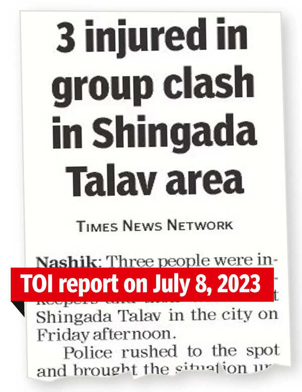 Naka: 9 Arrested For Friday Violence At Shingada Talav | Nashik News ...