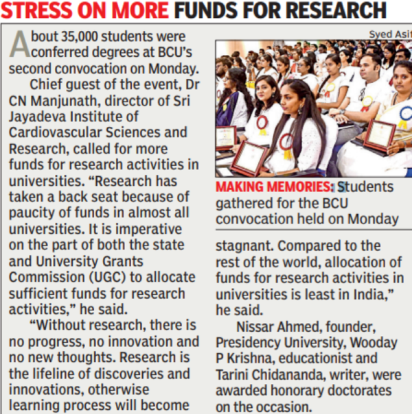 Srishti Students Waiting Fordegree Certs May See Closure | Bengaluru ...
