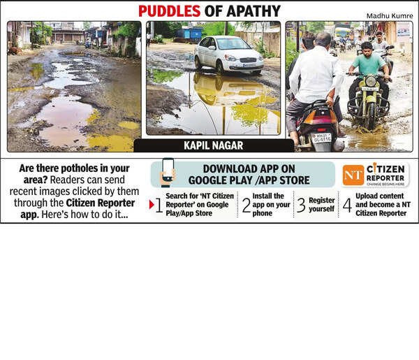 At Least 107 Tar Roads In Bad Shape, Most Owned By Nmc | Nagpur News ...