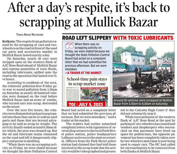 Mullick Bazar Traders File Plaints With Kmc, Cops | Kolkata News ...