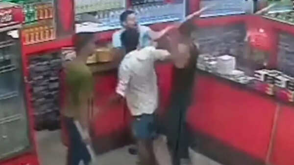 Agra: CCTV of tourist chased and thrashed by group of men goes viral; five men arrested