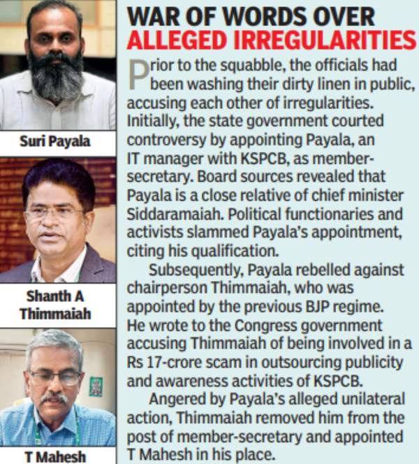 Cm’s Kin Refuses To Cede Post, Ifs Officer Made Member-secy | Bengaluru ...