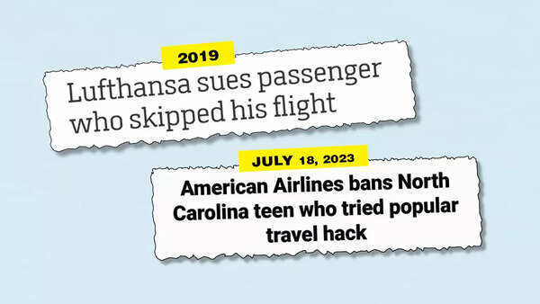 Skiplagging: A money-saving travel hack or risky business? - Times of India