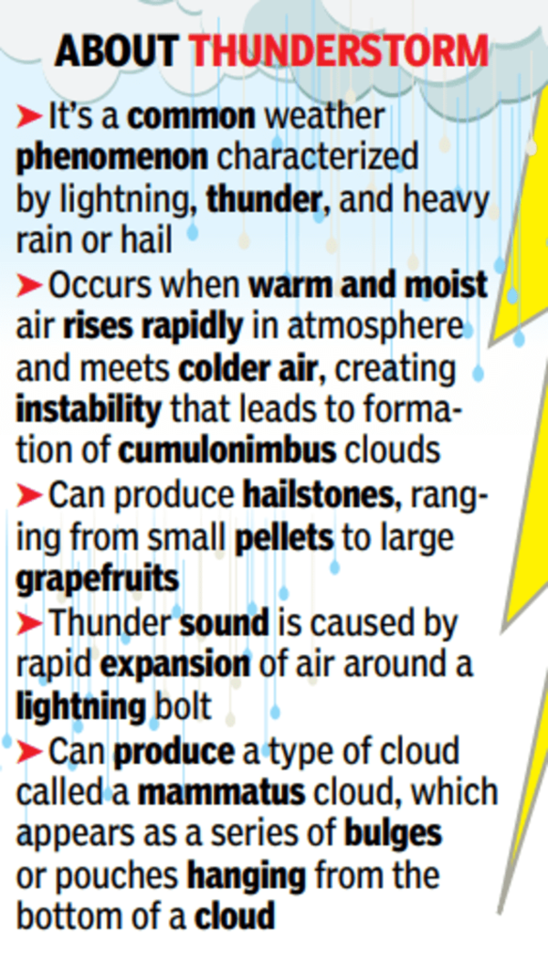 How to stay safe when lightning strikes | Nagpur News - Times of India