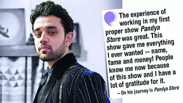 I want to try my hands at comedy now, says Pandya Store fame actor Mohit Parmar | - Times of India