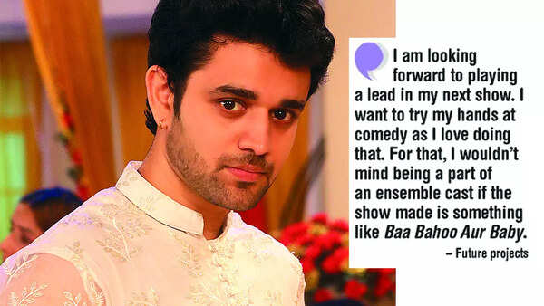 I want to try my hands at comedy now, says Pandya Store fame actor Mohit Parmar | - Times of India