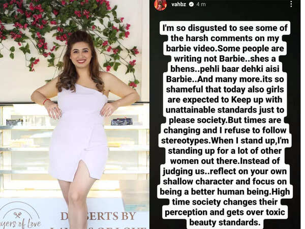 Vahbiz Dorabjee gives it back to the trolls who body shamed her for her recent Barbie video ...