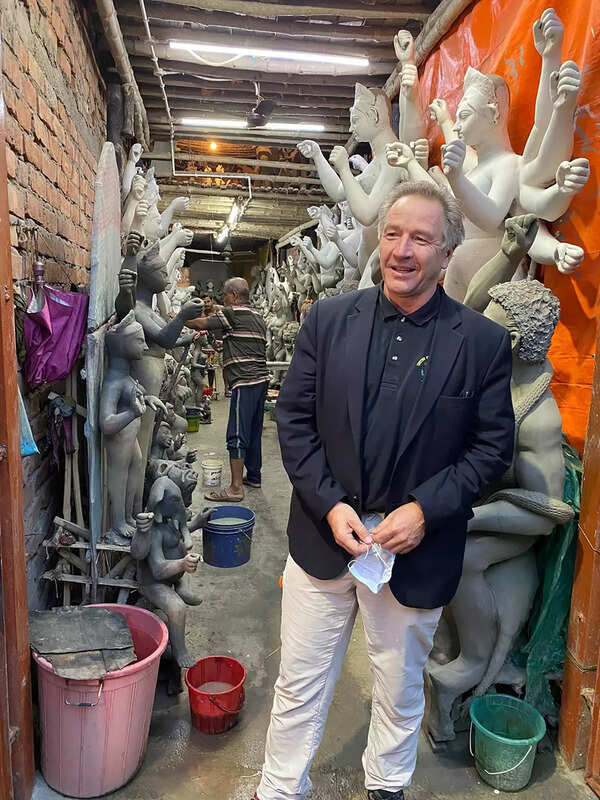 I’ve always felt at home in Kolkata: Adrian Pratt - Times of India