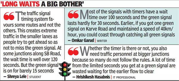 Traffic Signals: After Frequent Jams, Re-setting Of Itms Signal Timings ...